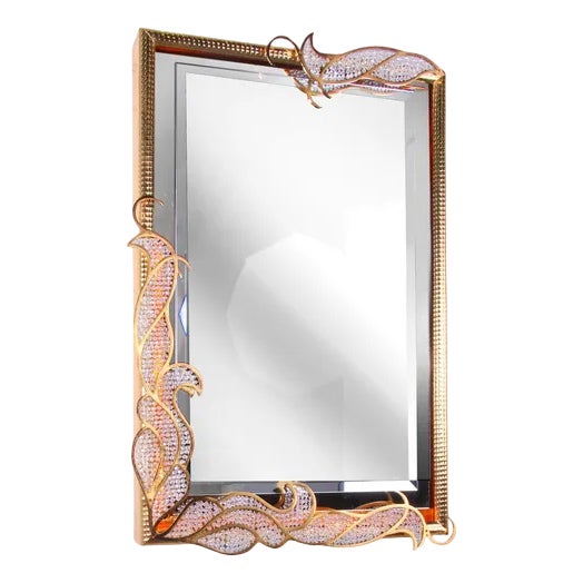 Majestic 38 Gilded Backlit Mirror with Swarovski Crystals by Kurt ...