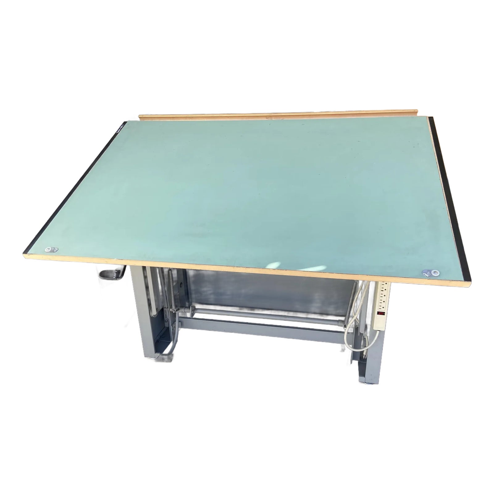 1980s Vintage Mid Century Modern Mayline Drafting Table Desk-O-Matic ...