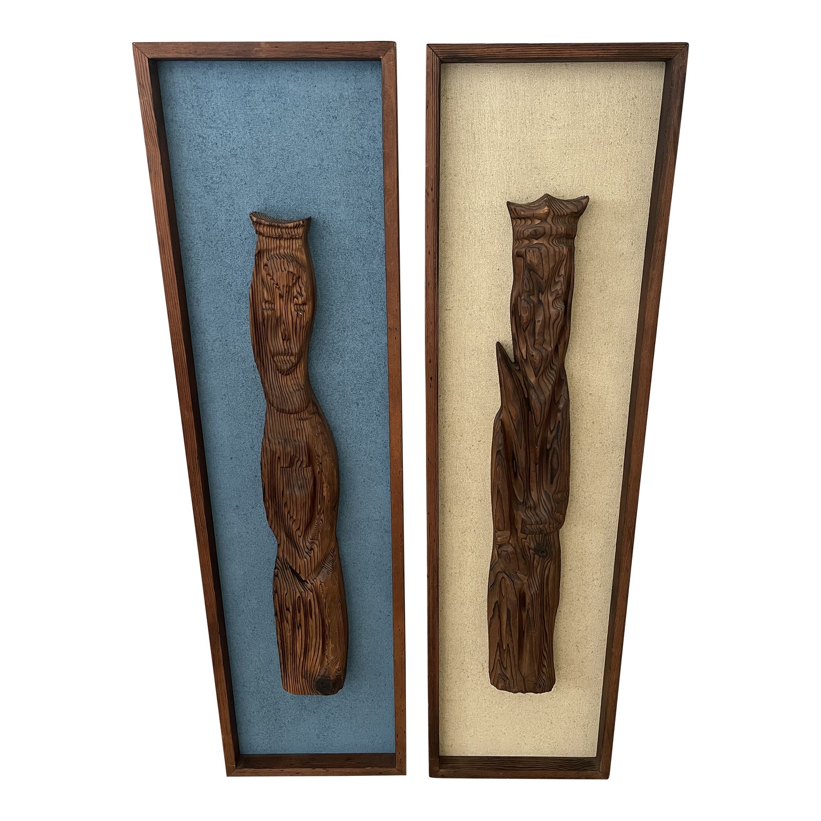 Vintage Witco King and Queen Art- Set of 2 | Chairish