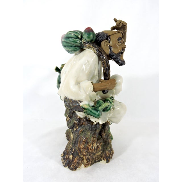 20th. Century Chinese Shiwan Figure, the Mad Monk Ji Gong, Signed ...