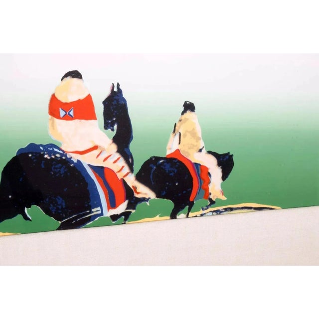 Earl Biss Chief of Paradise III Signed Southwest Lithograph on Paper 26 ...