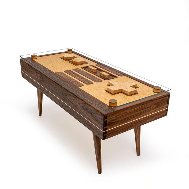 Retro Gaming Coffee Table | Chairish