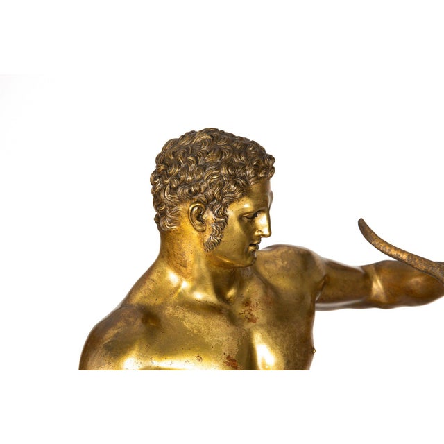 Large Italian 19th Century Grand Tour Bronze Sculpture “Hercules ...