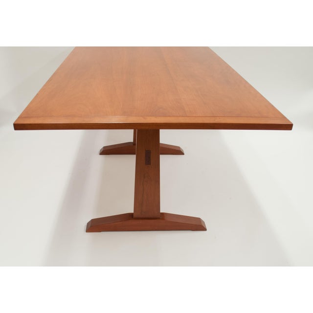 Trestle Style Farm Table | Chairish