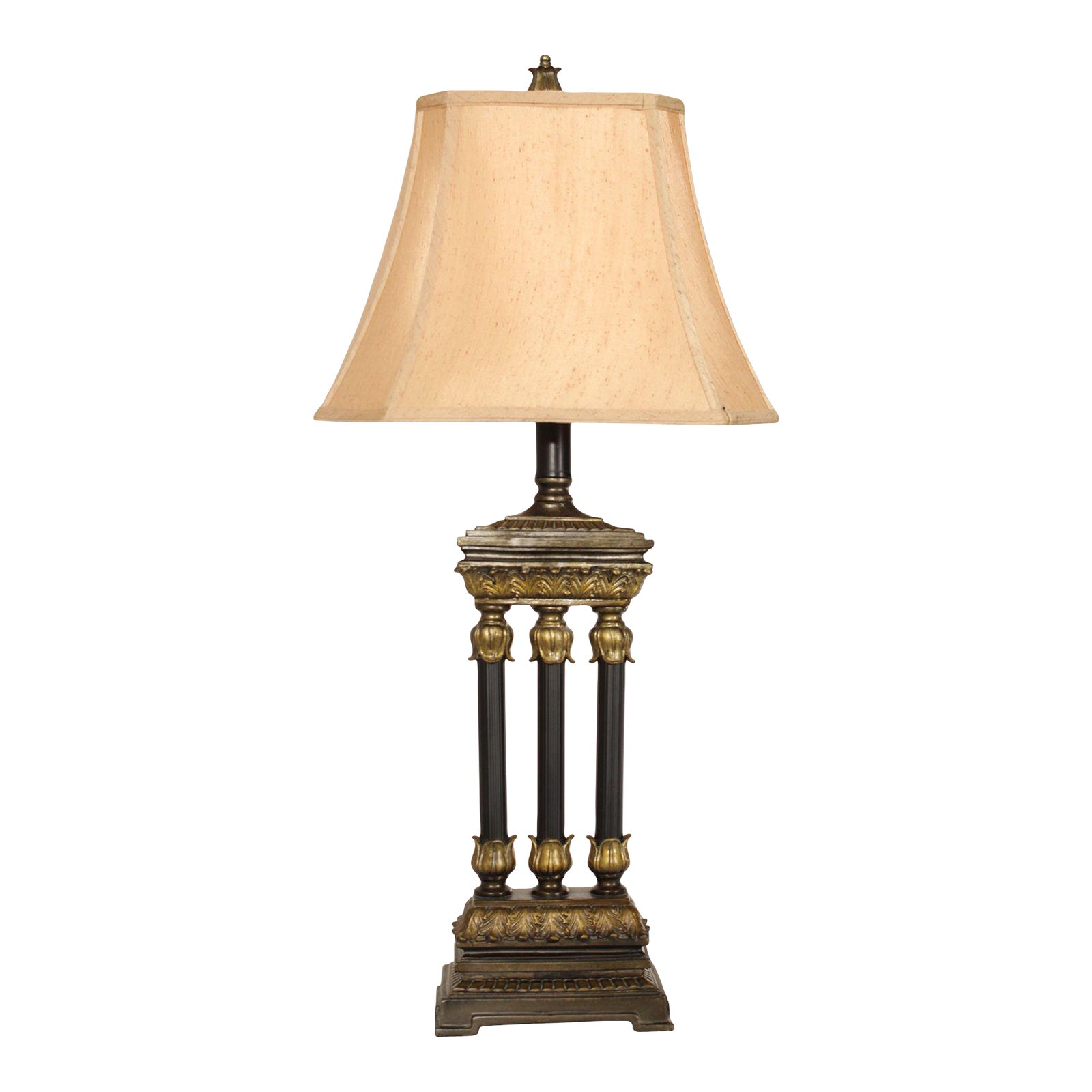 Neoclassical Style Columnar Table Lamp | Chairish