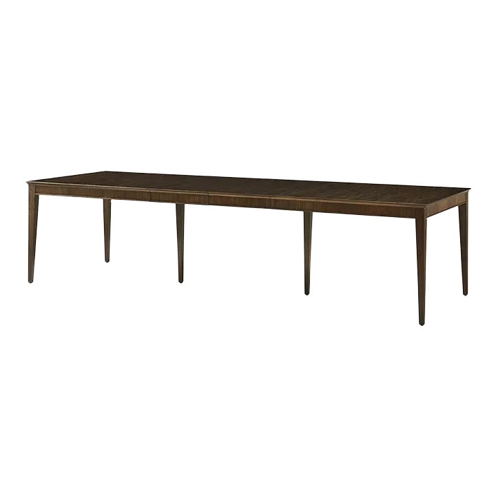 Dark Modern Dining Table | Chairish