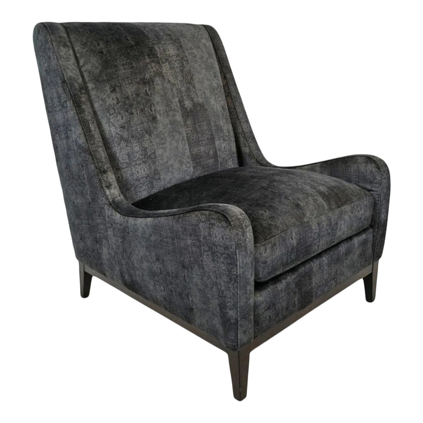 Marco Slate Accent Chair | Chairish