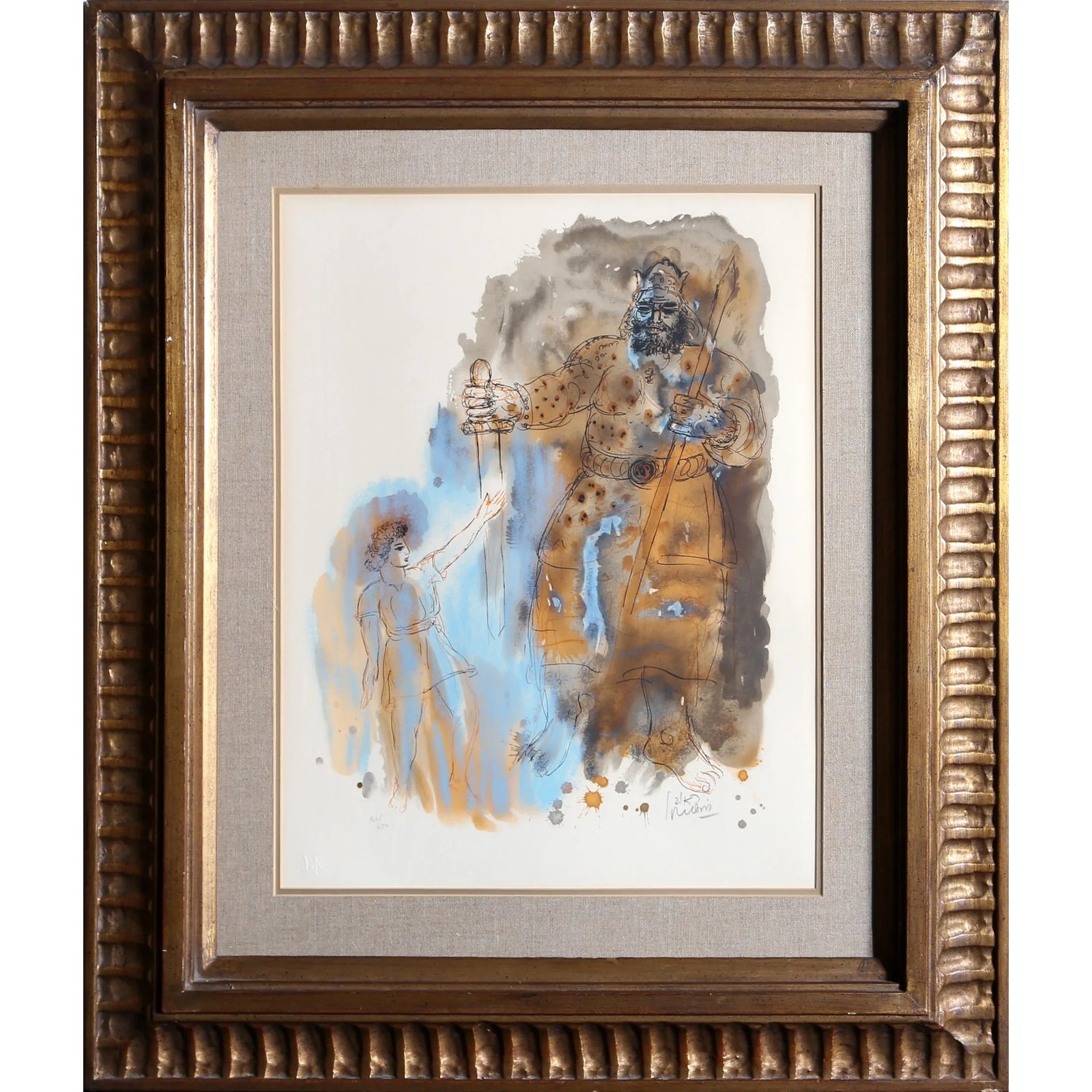 David Said the Philistine from the Story of King David Suite, Reuven ...