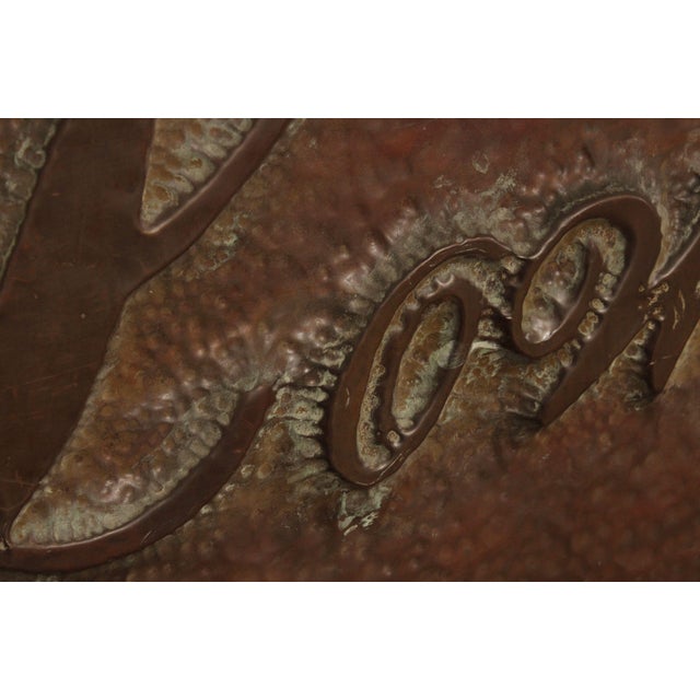 Vintage Copper Trade Sign, Custom Handmade Jewelry | Chairish