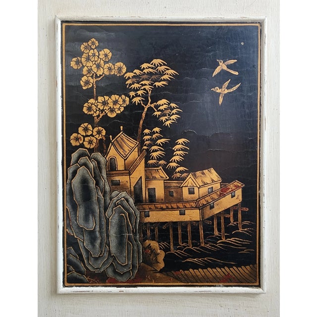 Modern White Hand Painted Chinoiserie Chest of Drawers Dresser by Lewis ...