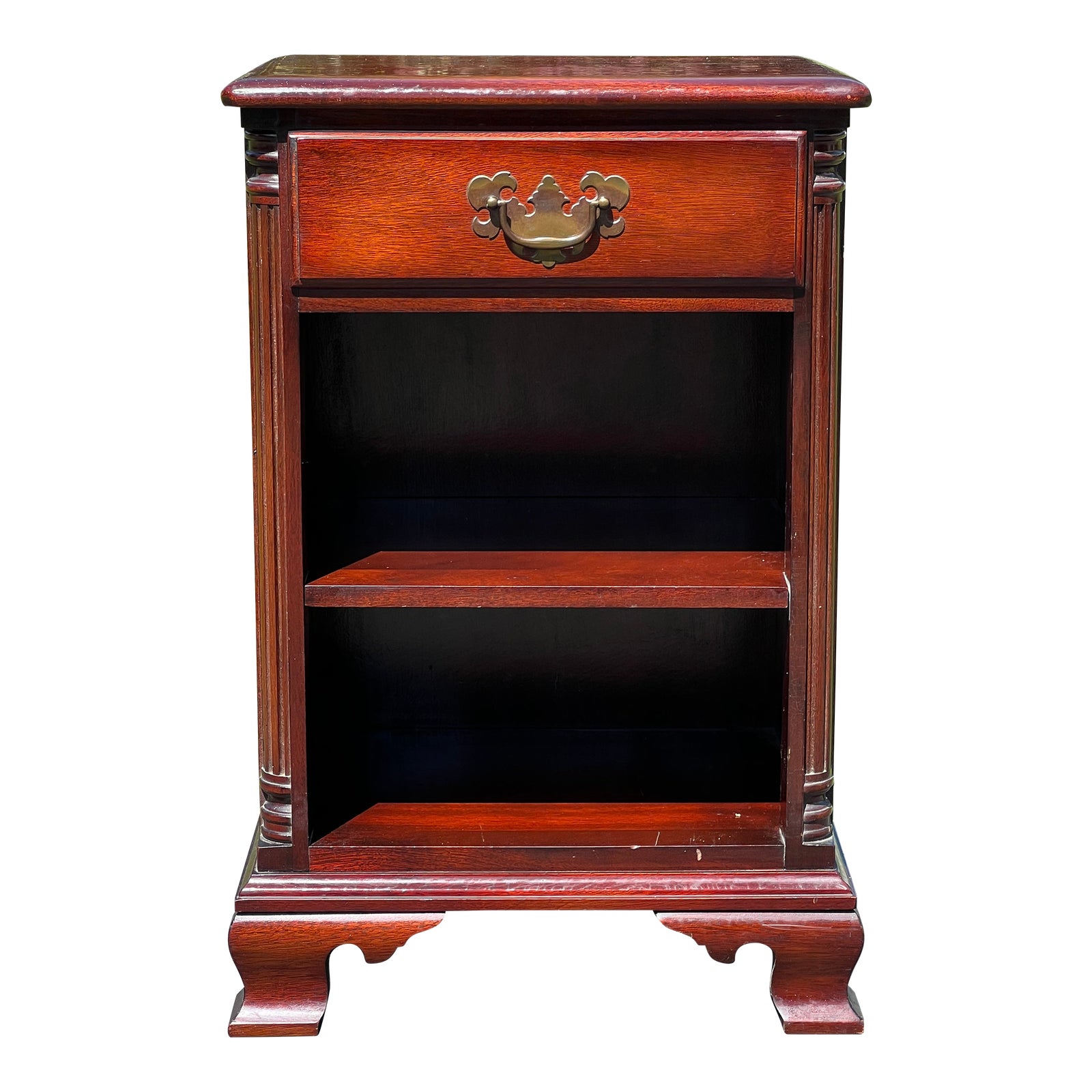 1980s Vintage Solid Mahogany Night Stand by Kling | Chairish