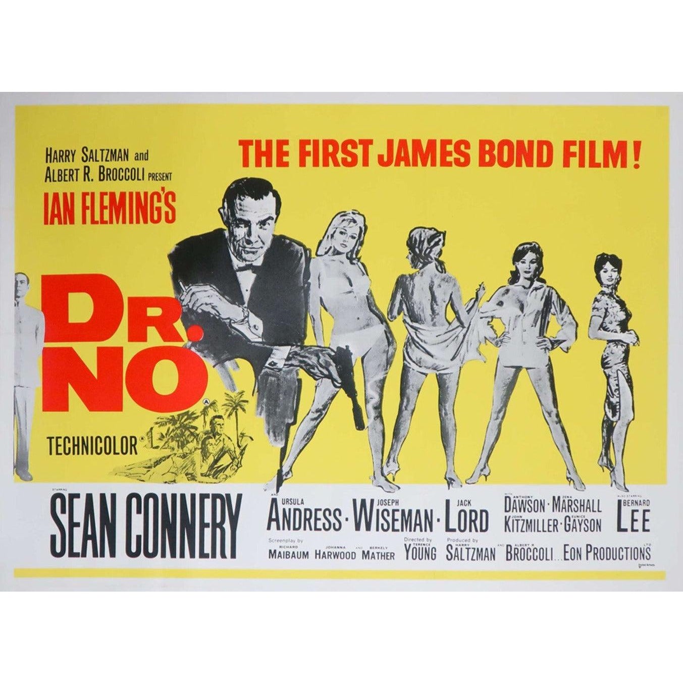 1962 Dr No 2 Poster | Chairish