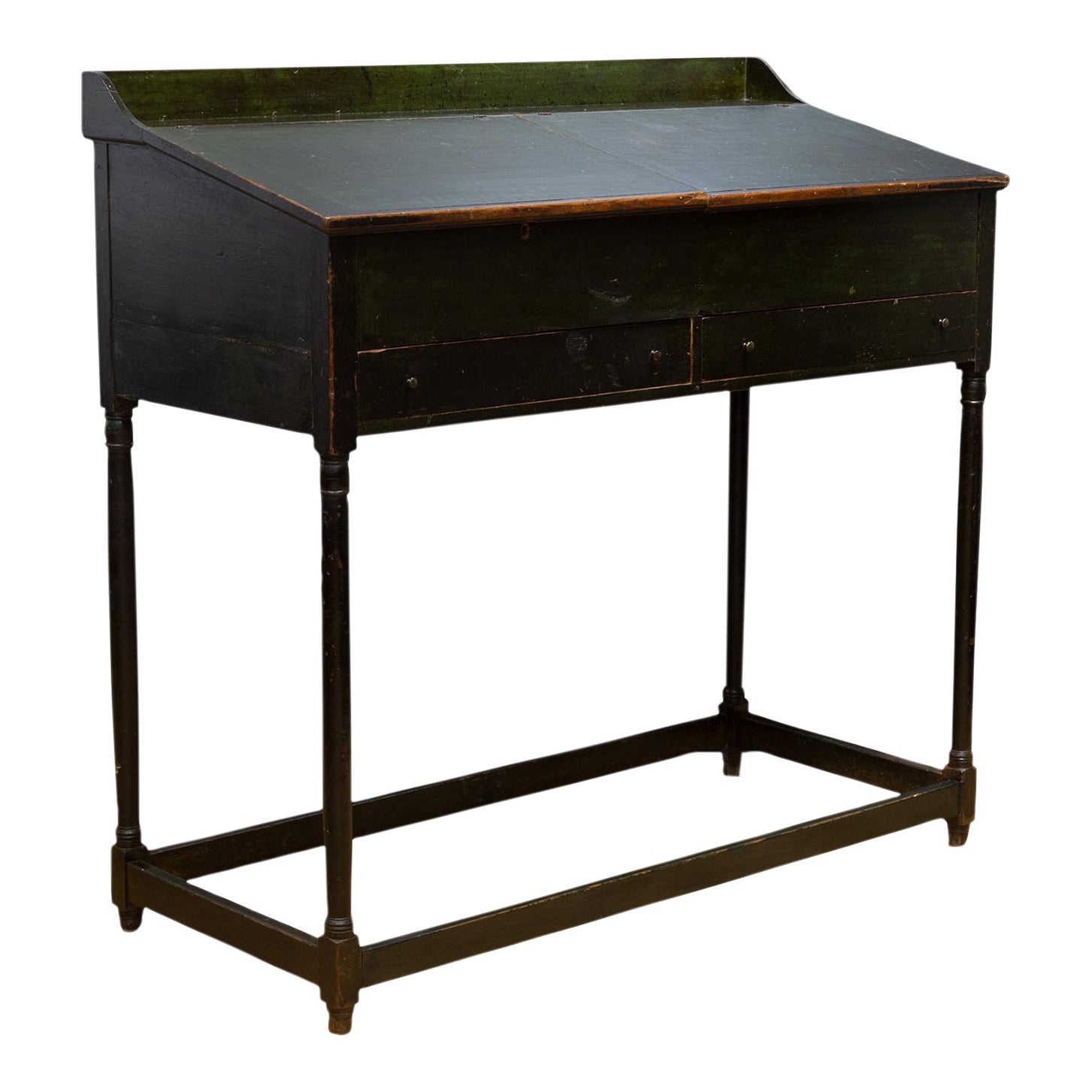 Mid 19th C. Postmaster's Desk c.1850 | Chairish