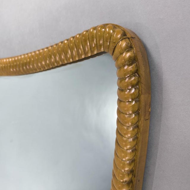 Italian Mirror in the style of Gio Ponti, 1950s | Chairish