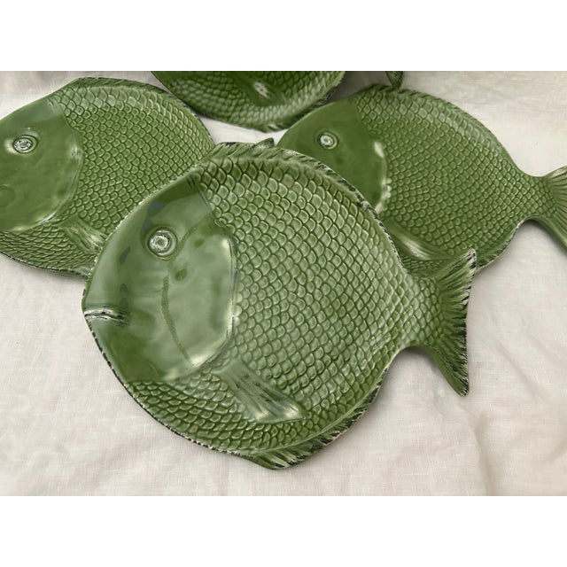 Set of 4 Fish Dessert Plates | Chairish