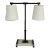 Arteriros Modern Alabaster and Bronze Finished Messina Table Lamp ...