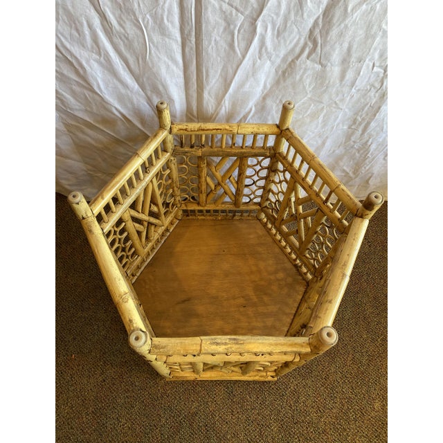 Late 20th Century Pair of Brighton Pavilion Fretwork Style Rattan ...