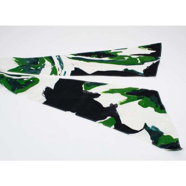 Christian Dior Lucite Cuff Bracelet Bangle With Green, Black, White ...