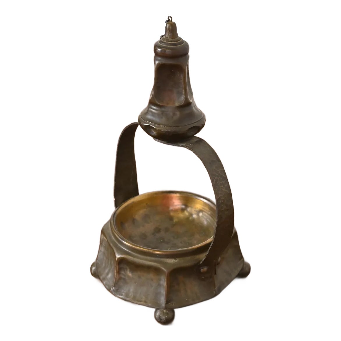 Apollo Studios New York Arts & Crafts Hammered Copper Table Lighter ...