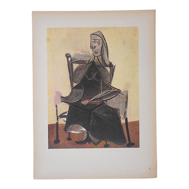 Vintage Ltd. Ed. Modernist Lithograph-Pablo Picasso- c.1946-Folio Size ...