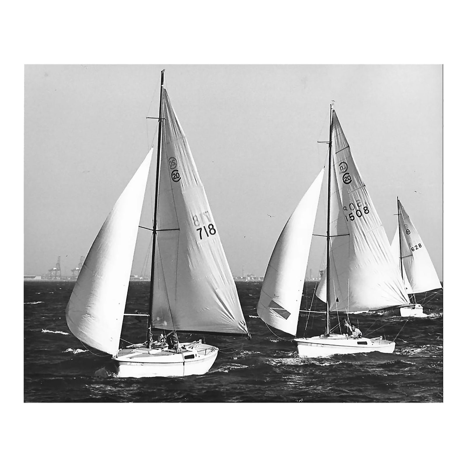 1975 Sailboat Photograph by Don Ware | Chairish