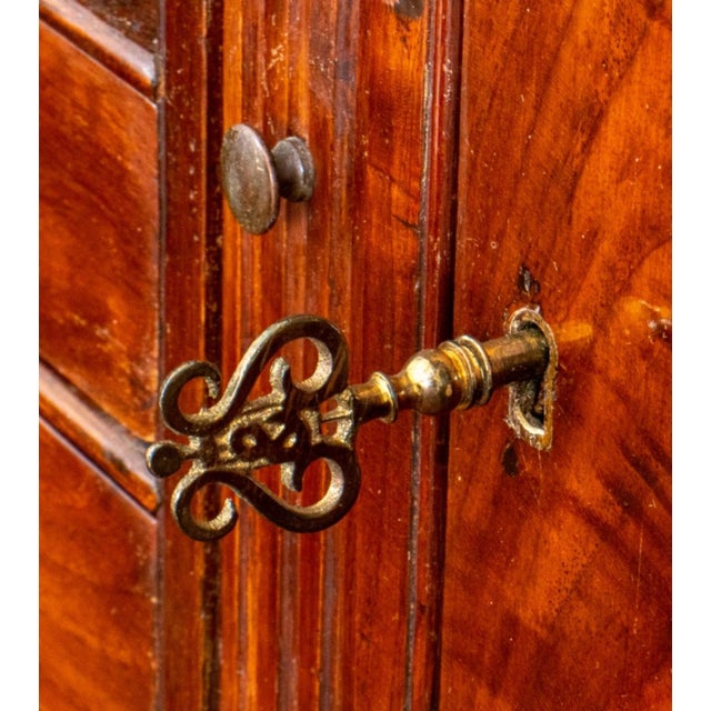 Colonial Revival Slant Front Secretary Chest | Chairish