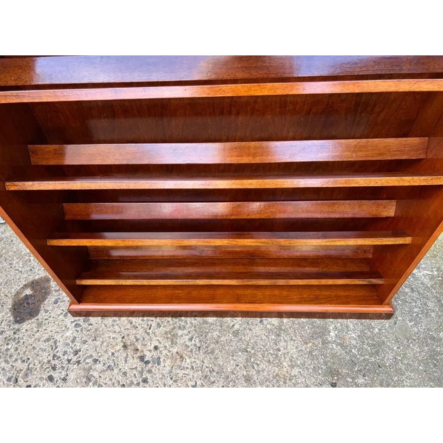 Mid 20th Century Pair Vintage Cherry Shoe Racks | Chairish