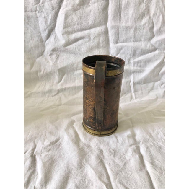 19th Century Ancient Cup in Brass and Copper. Italy 1890 | Chairish