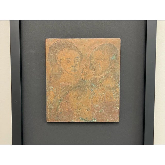 1950s Mid-Century Figurative Copper Plate Engraving & Copper Plates ...