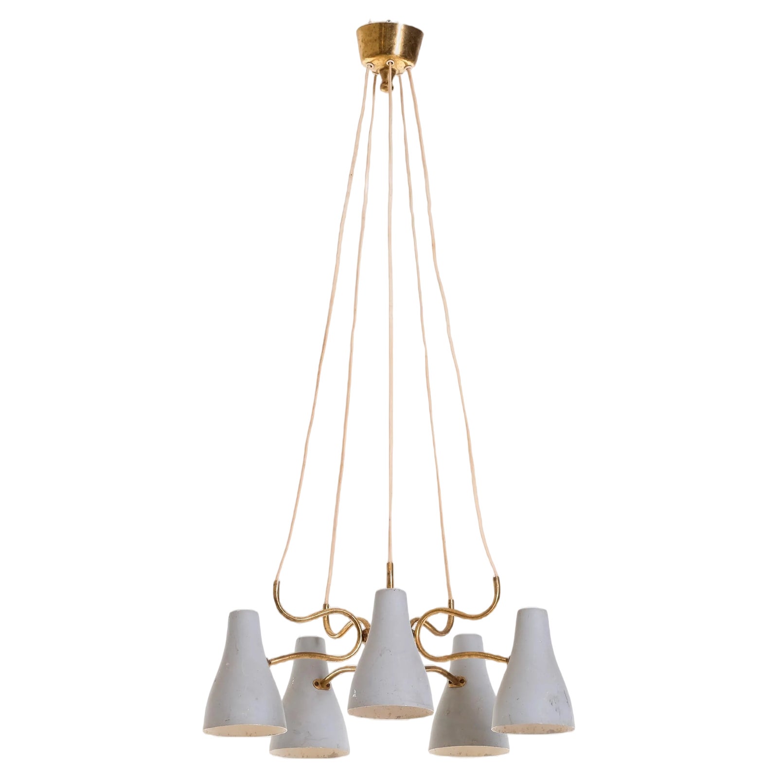 Swedish Ceiling Light, 1950s | Chairish