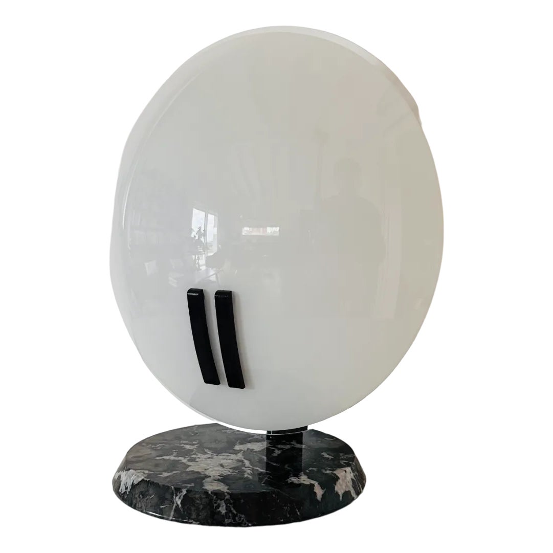 Perla Table Lamp by Bruno Gecchelin for Oluce, 1980 | Chairish