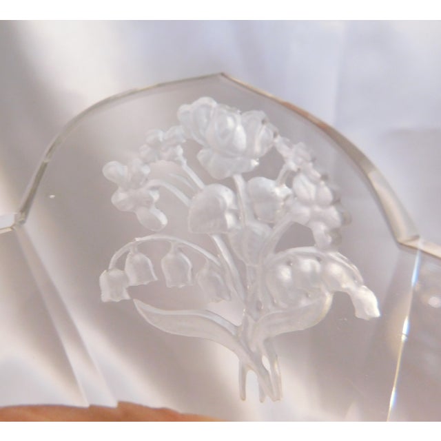 Large 1940s Cut Crystal Perfume Bottle 20818 Chairish