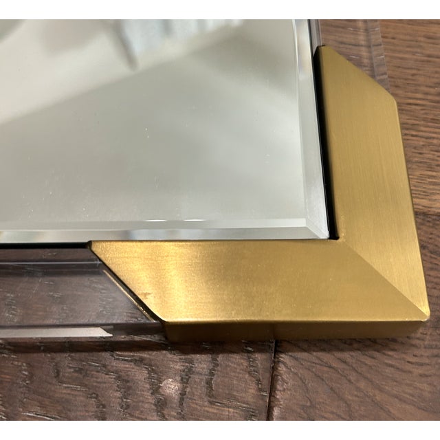 CB2 Demi Rectangular Acrylic Mirror | Chairish