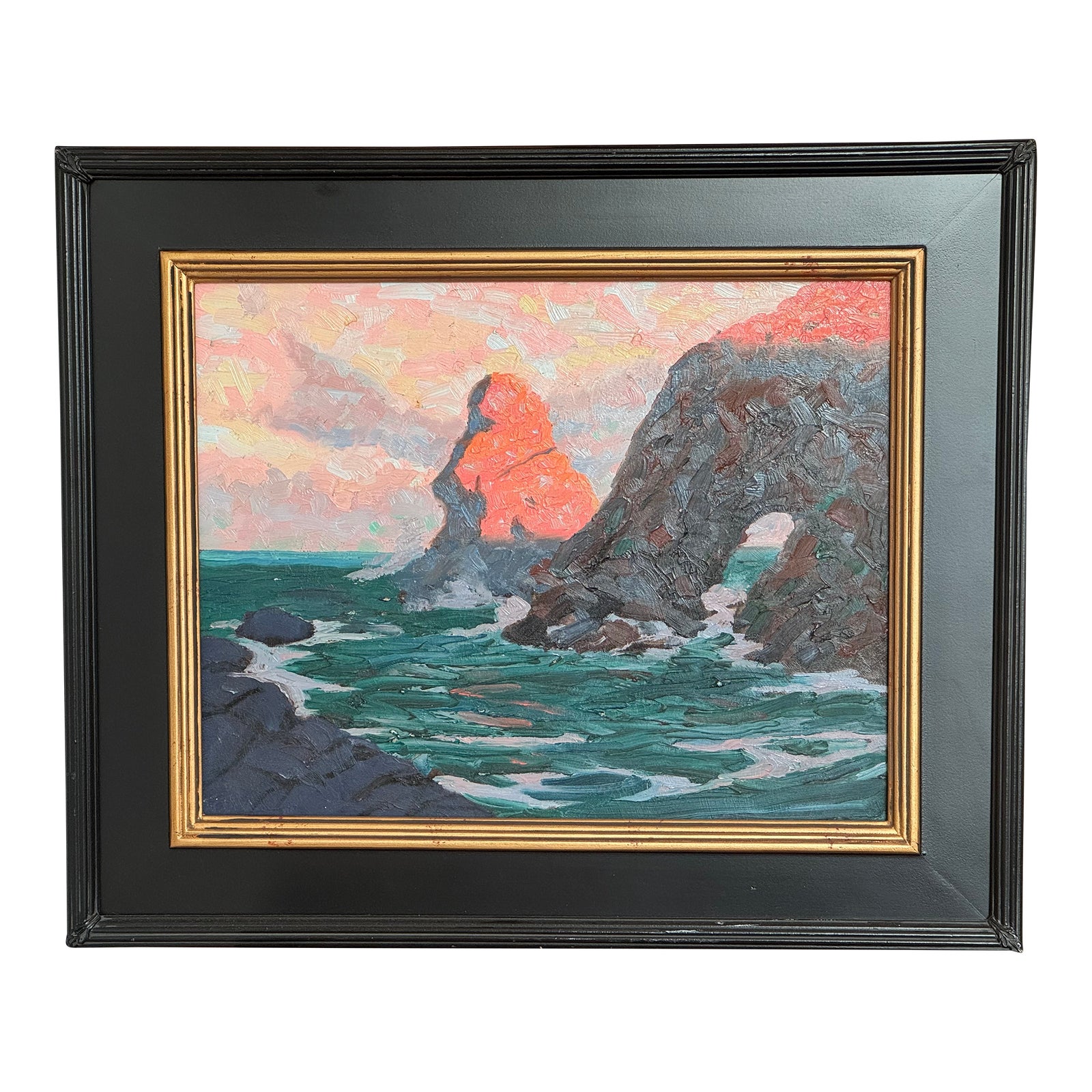 George T. Chakos: West Coast Series: "Rocky Coast of Marin County ...