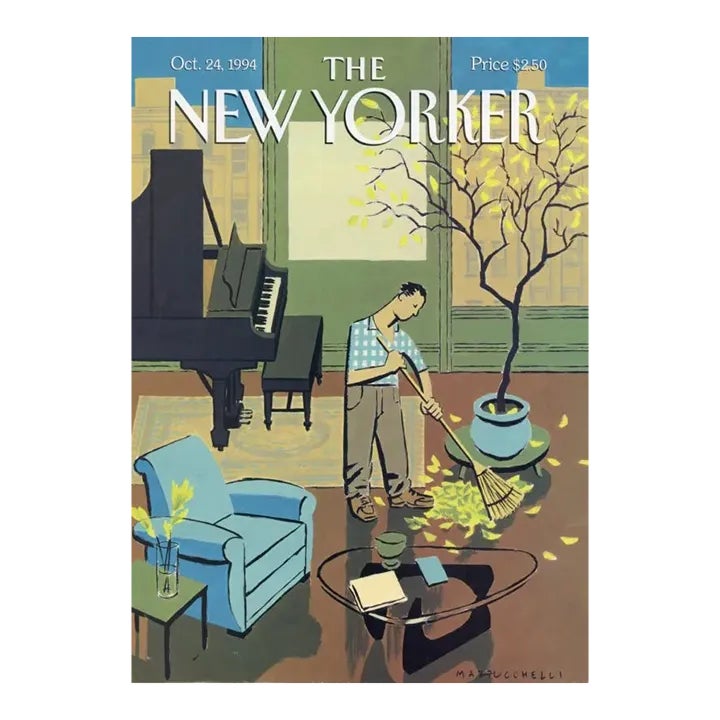 1994 Vintage New Yorker Cover, October 24 (David Mazzucchelli ...