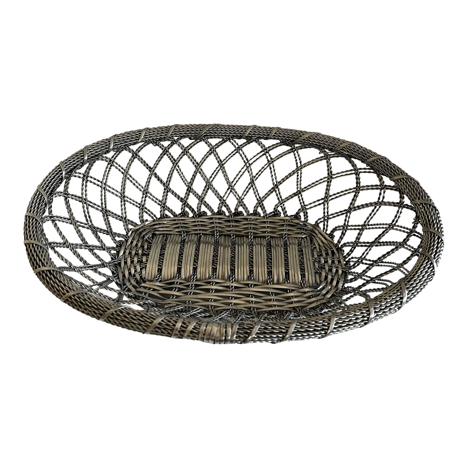 metal bread basket