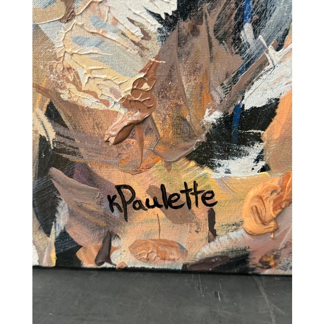 Horsepower by Kent Paulette, Original Acrylic Painting on Canvas of Man ...