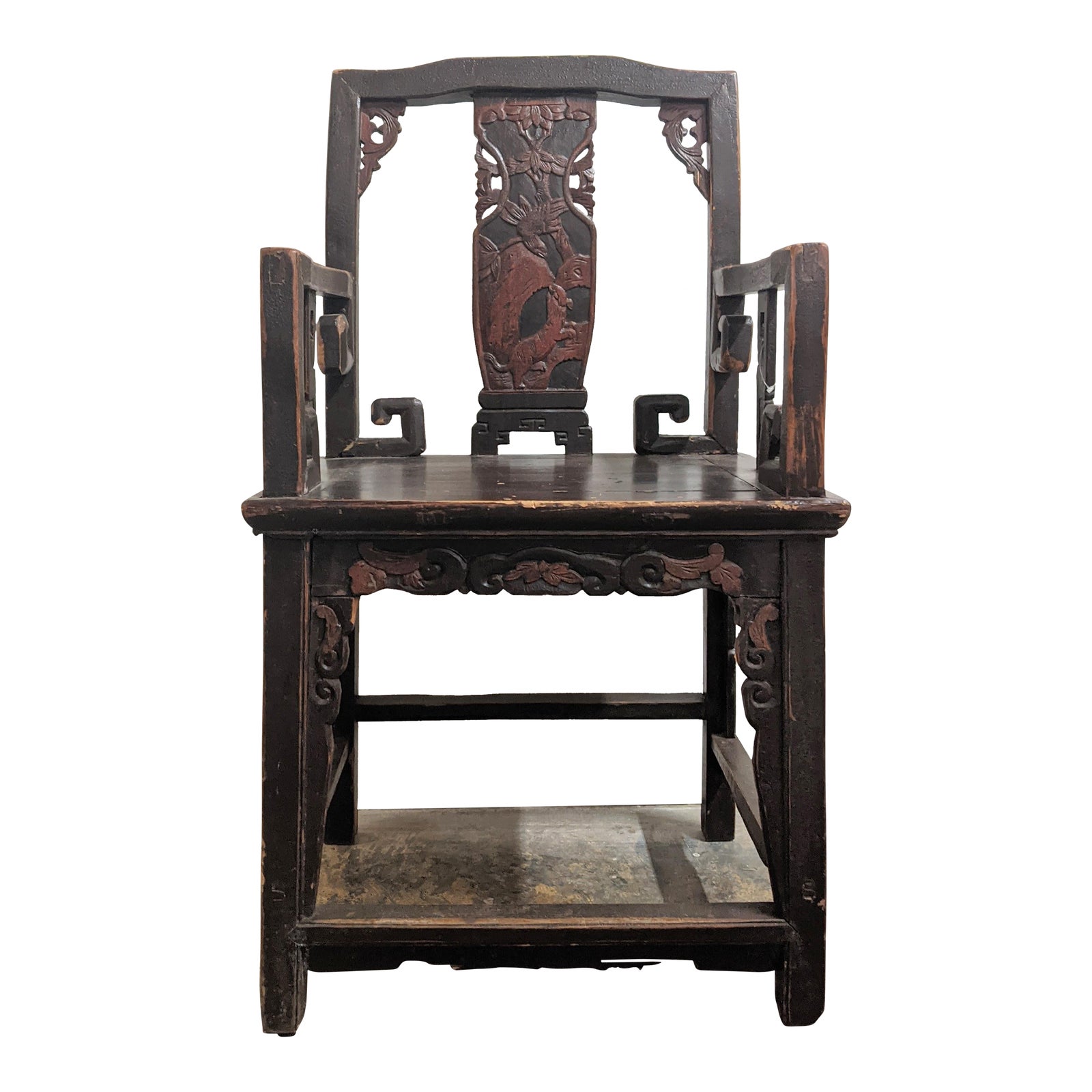Early 20th Century Antique Chinese Chair | Chairish