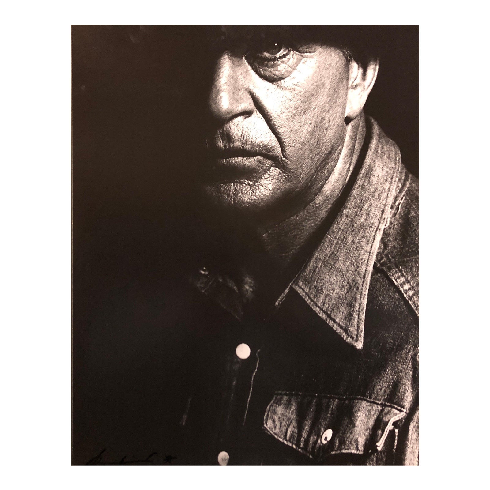 Sherman WeisburdVintage Silver Gelatin Print Photograph Gary Cooper ...