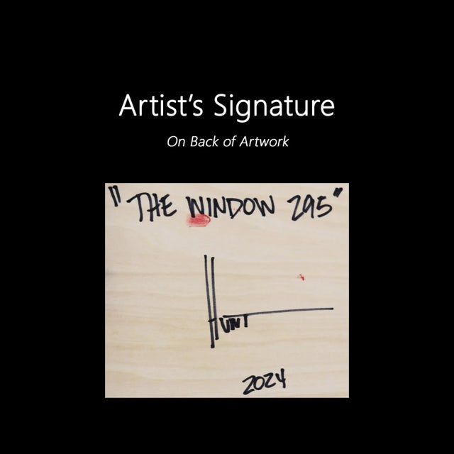The Window 295 - Modern Resin Original Artwork by Ricky Hunt | Chairish