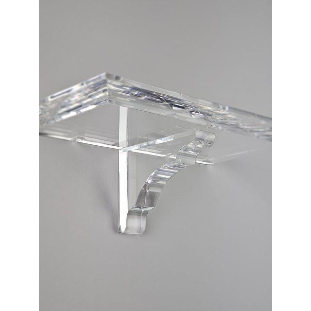 "Freedom" Acrylic Wall Shelf | Chairish