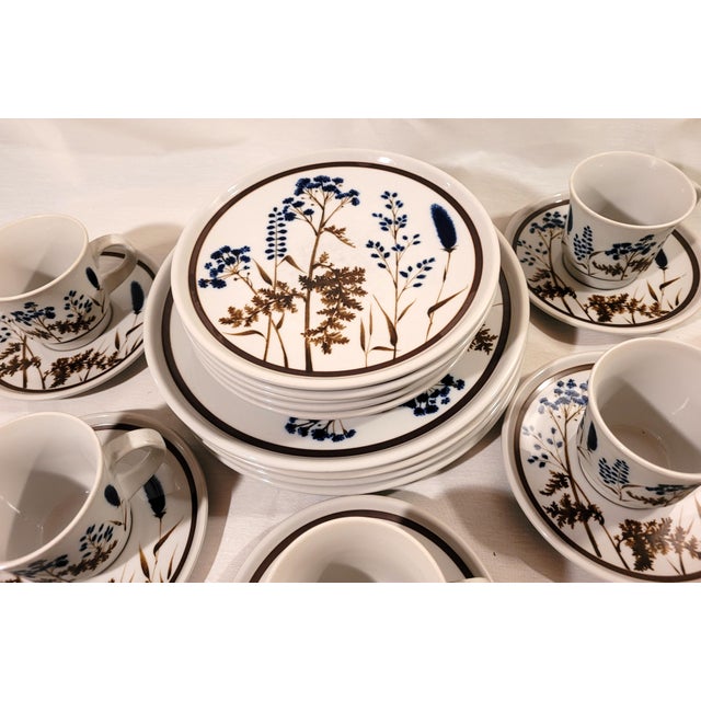 Vintage Noritake Primastone Winsome Pattern Dishware Set- 20 Pieces ...