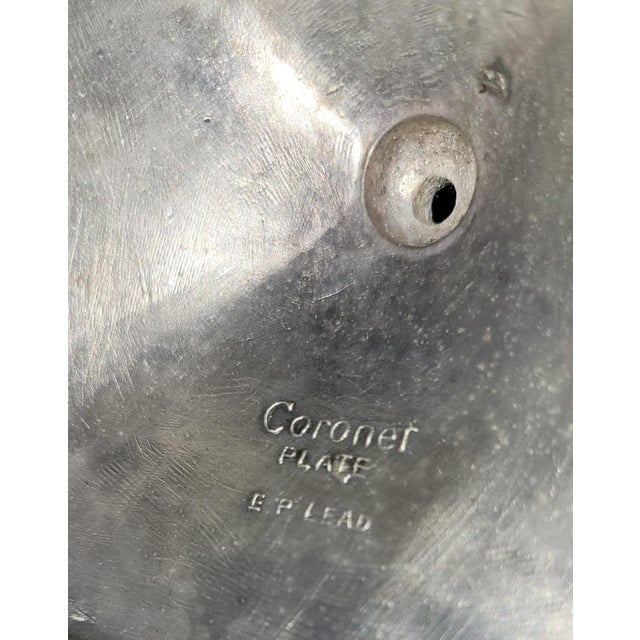 Pair of 1910s Art Nouveau Silverplate Three-Arm Candelabra With Swirl ...