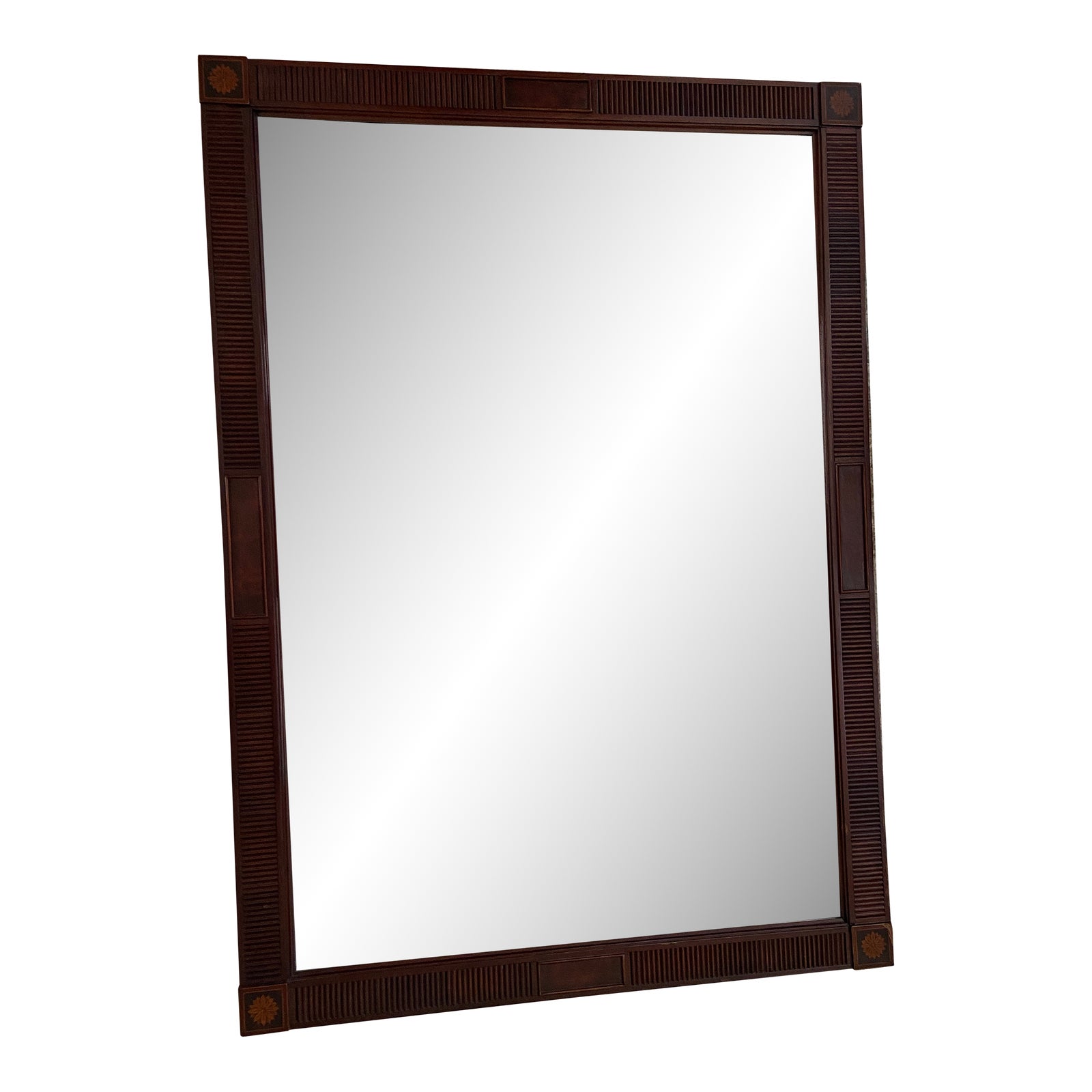 Large Early 20th Century Federal/English Mirror | Chairish