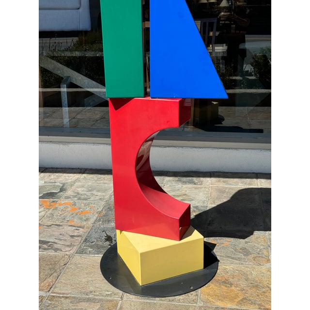 Richard Stark's "Childs Play 101" Steel Sculpture | Chairish