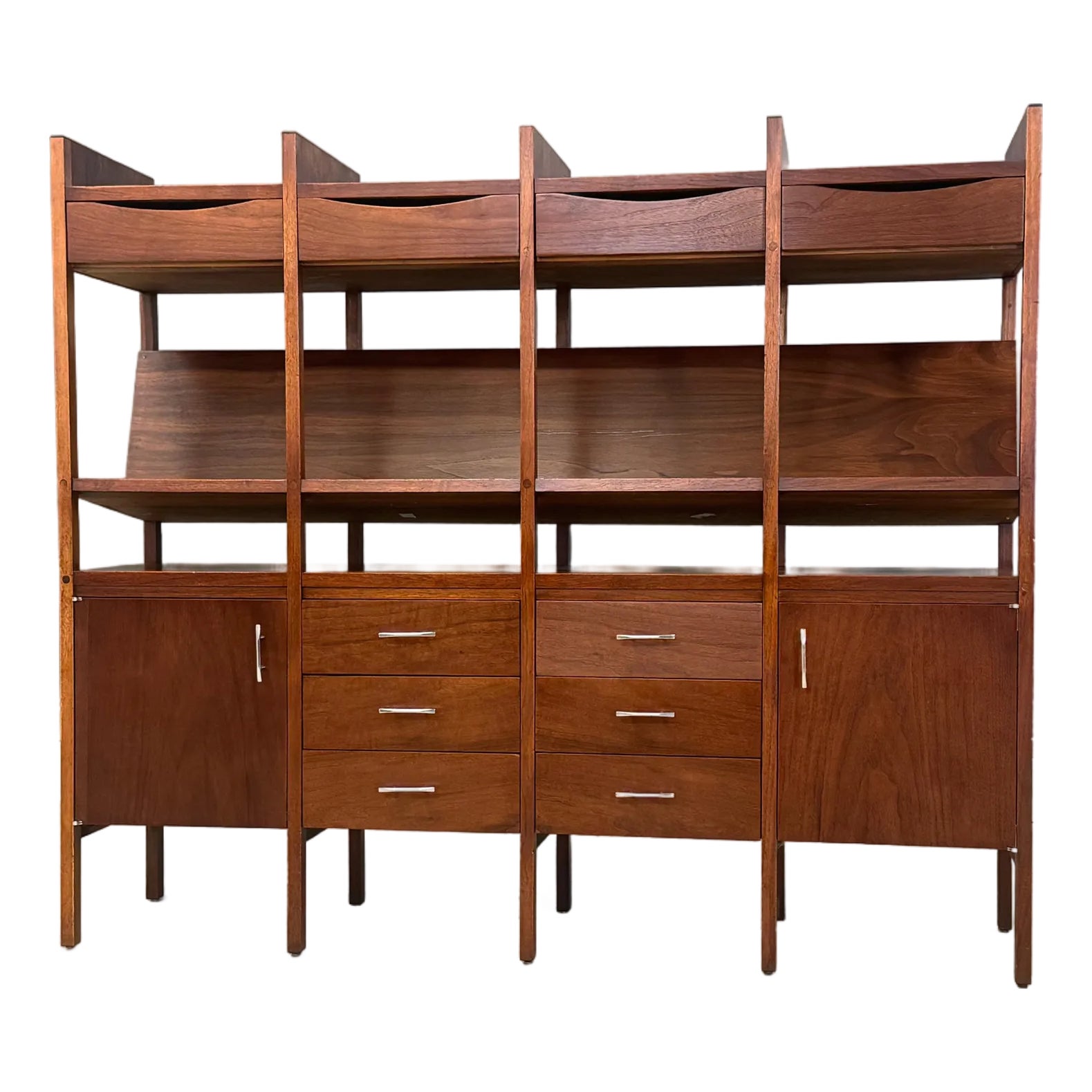 1960s Refinished Paul McCobb for Lane Delineator Credenza | Chairish