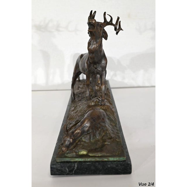 JB. Mêne, Animal Group, Late 1800s, Bronze | Chairish