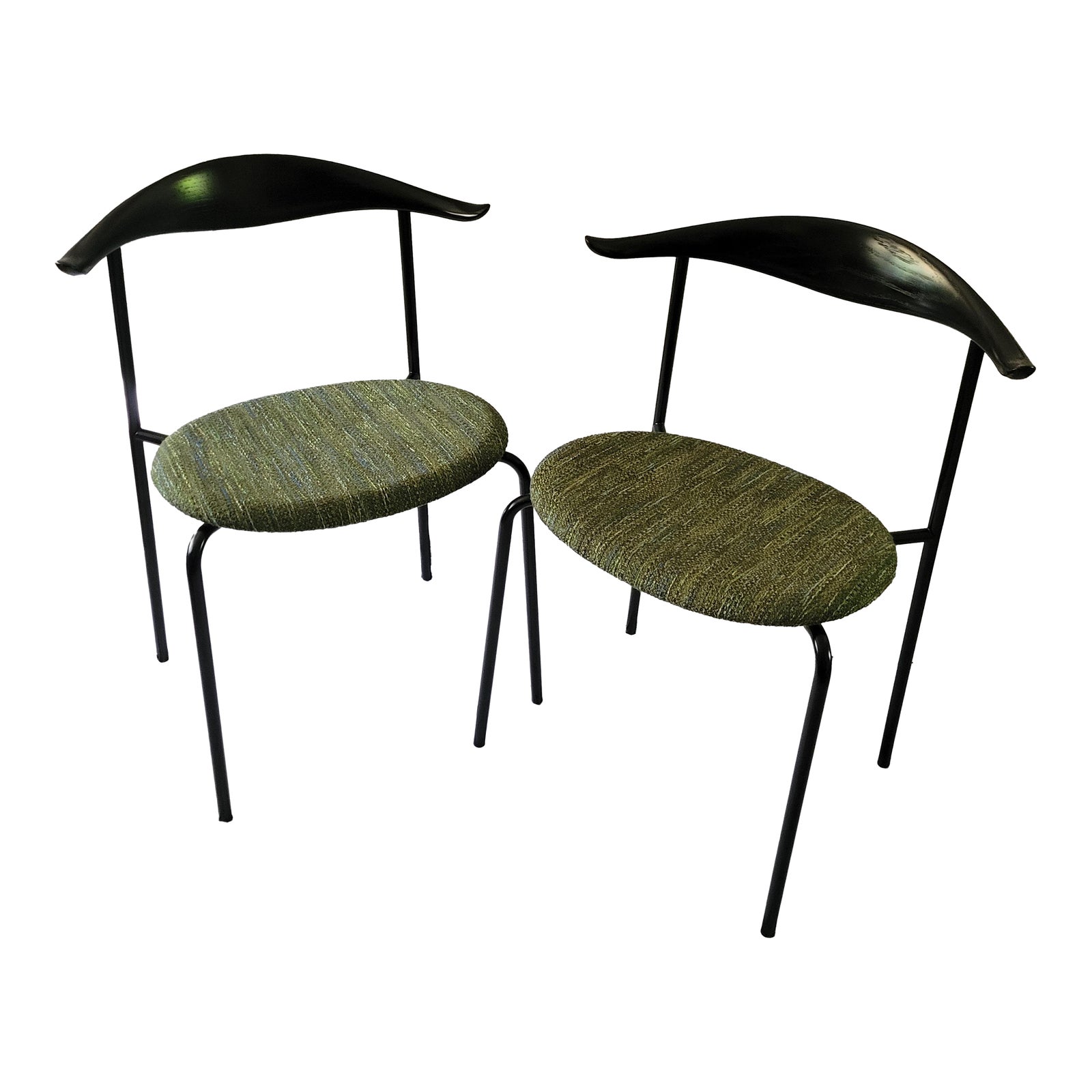 Hans Wegner for Carl Hansen Ch88 Chairs- A Pair | Chairish