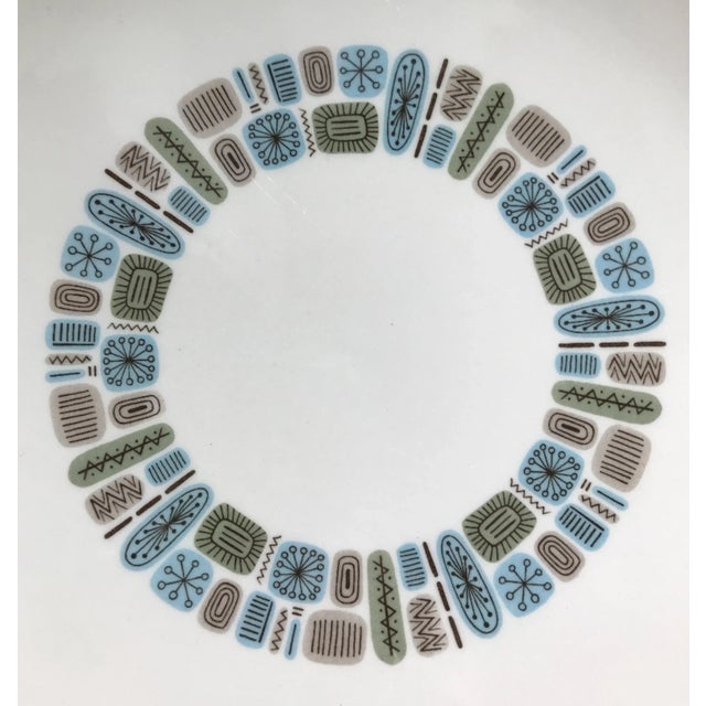 Mid-Century Modern Canonsburg Pottery Temporama Atomic Oval Platters ...