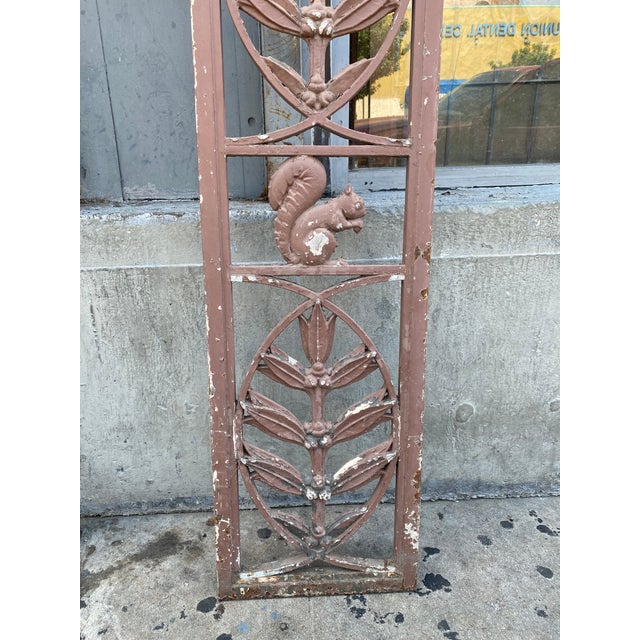 1920s Florence Yoch Art Nouveau/Arts and Crafts Iron With Squirrels ...